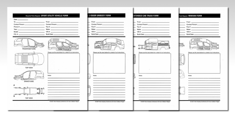 Auto Part Cut Sheets - Highway 160 Auto Recycling